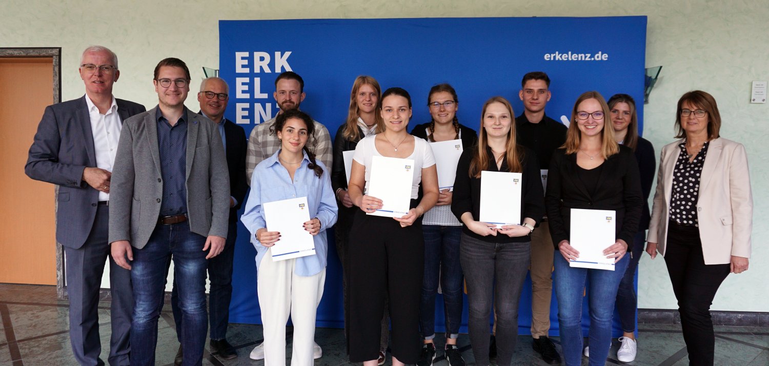 Erkelenz: Neun Auszubildende übernommen | Stadt Erkelenz